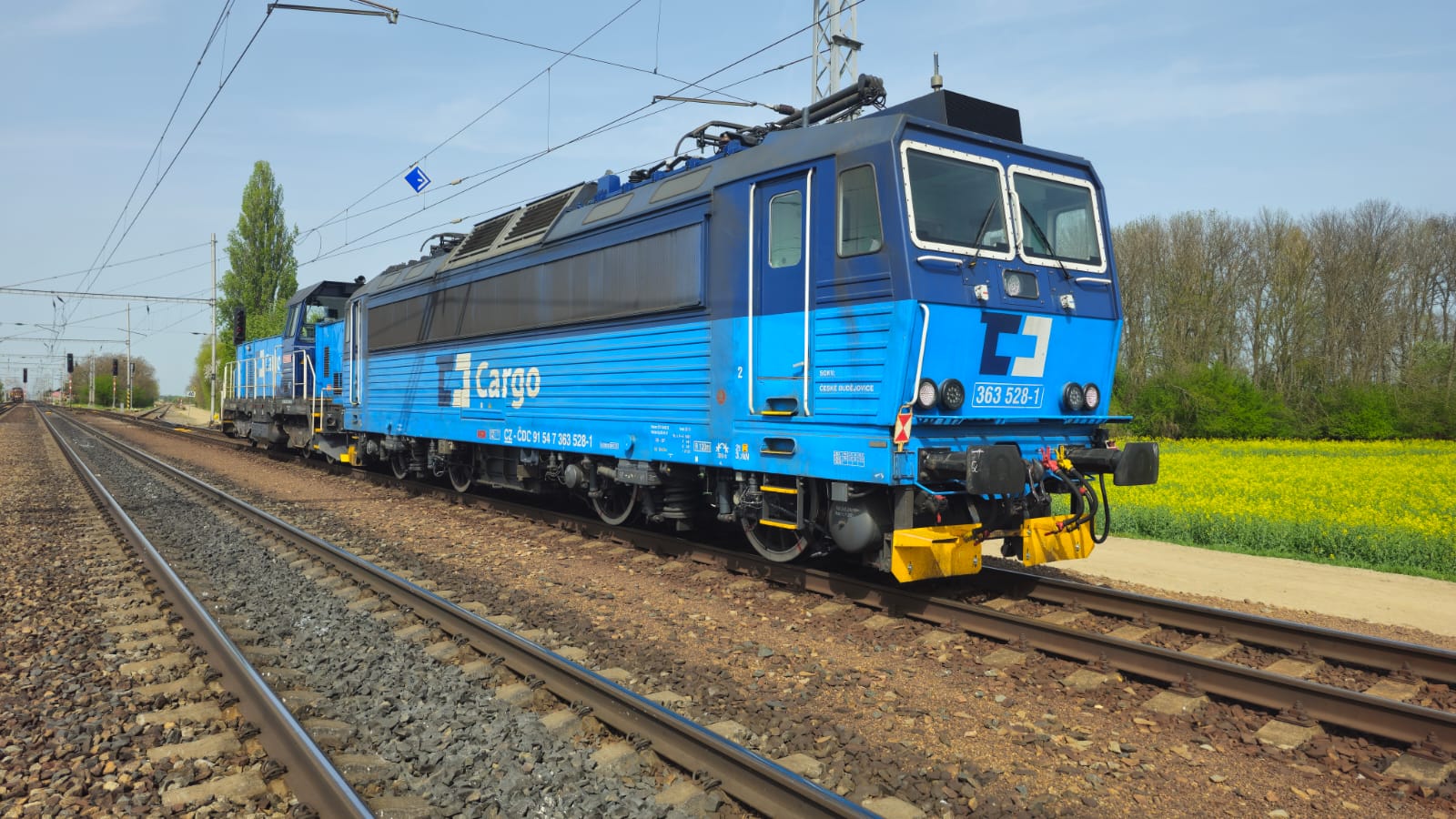 An electric locomotive Class 363.5 with ETCS technology arrived on ...